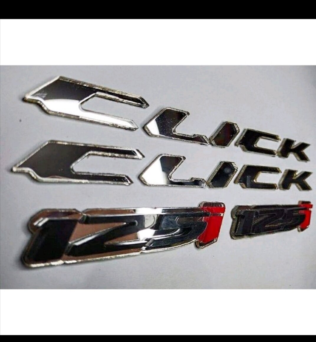 HONDA+ CLICK ACRYLIC EMBLEM SETFOR 125i TO 150i | Lazada PH