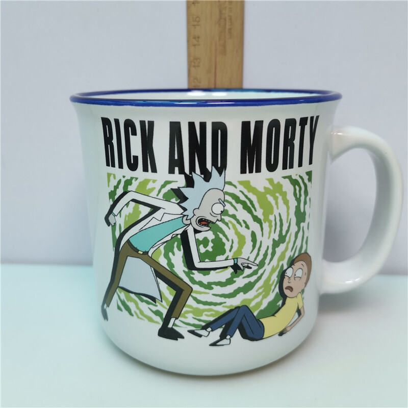 Rick and Morty American Adult Comedy Animation Mug Pickle Ceramic Cup ...