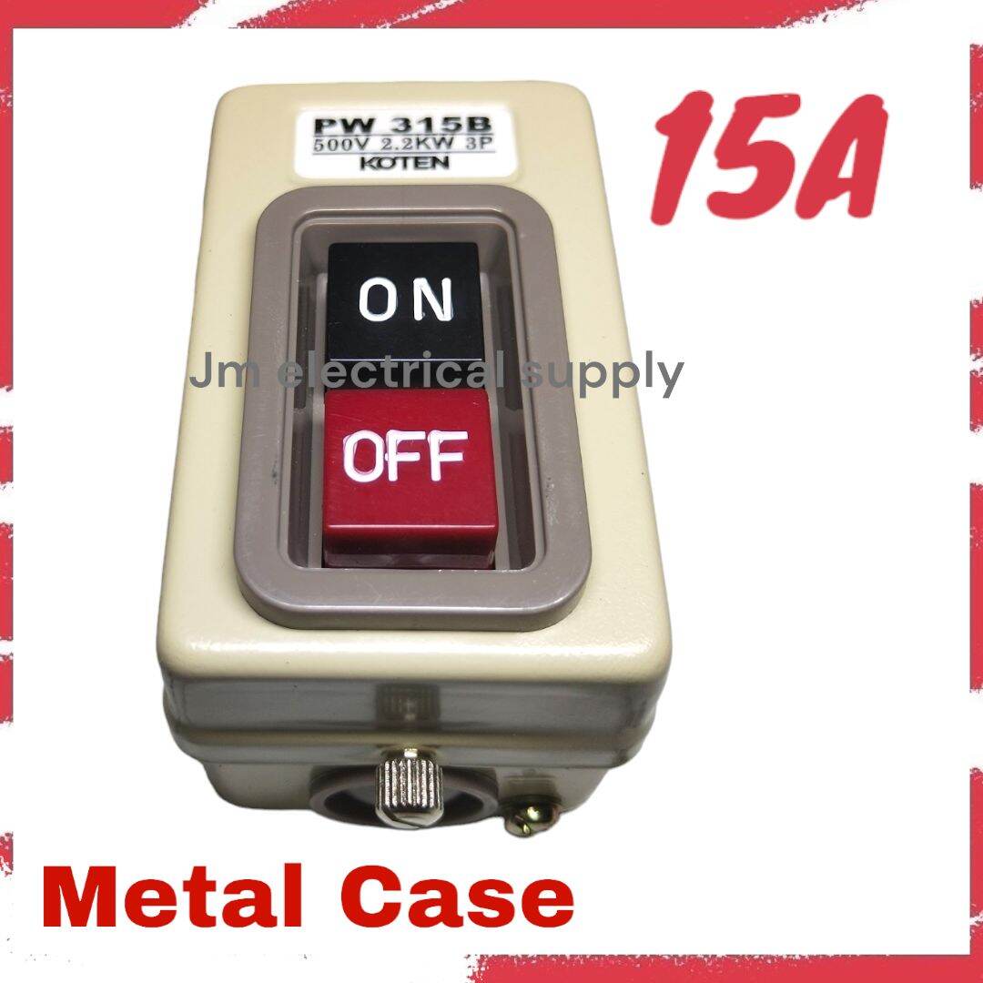 Koten Power Push Button Switch 15A, 30A | Lazada PH