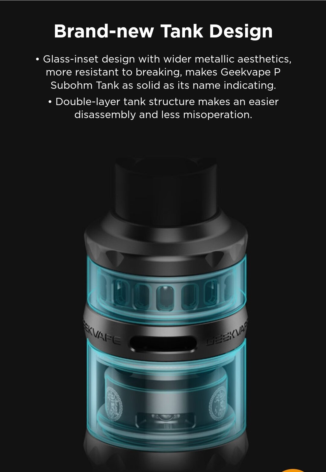 Geekvape P Sub Ohm Tank(POSEIDON) / 100% LEGIT | Lazada PH