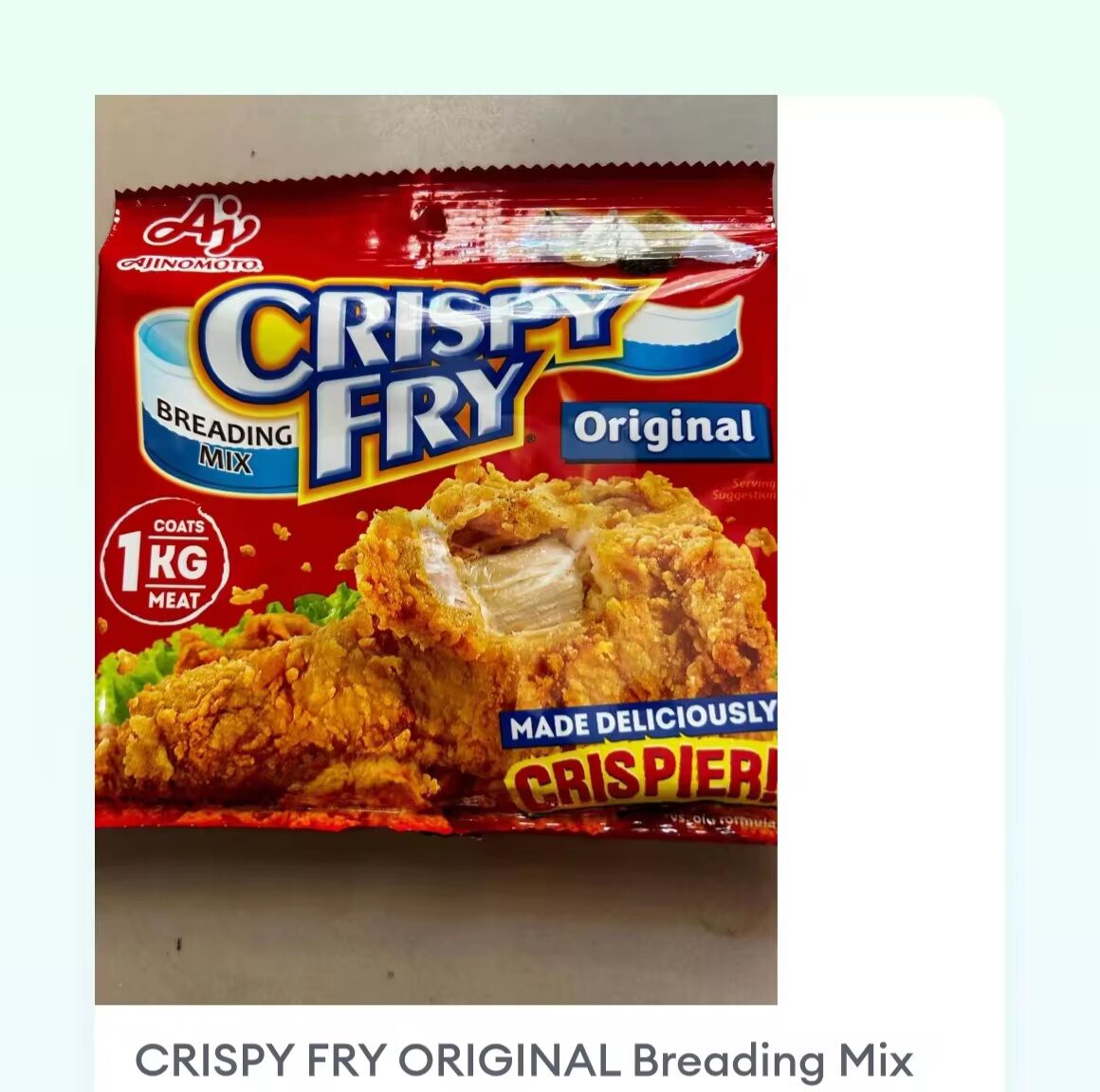 ORIGINAL CRISPY FRY BREADING MIX | Lazada PH