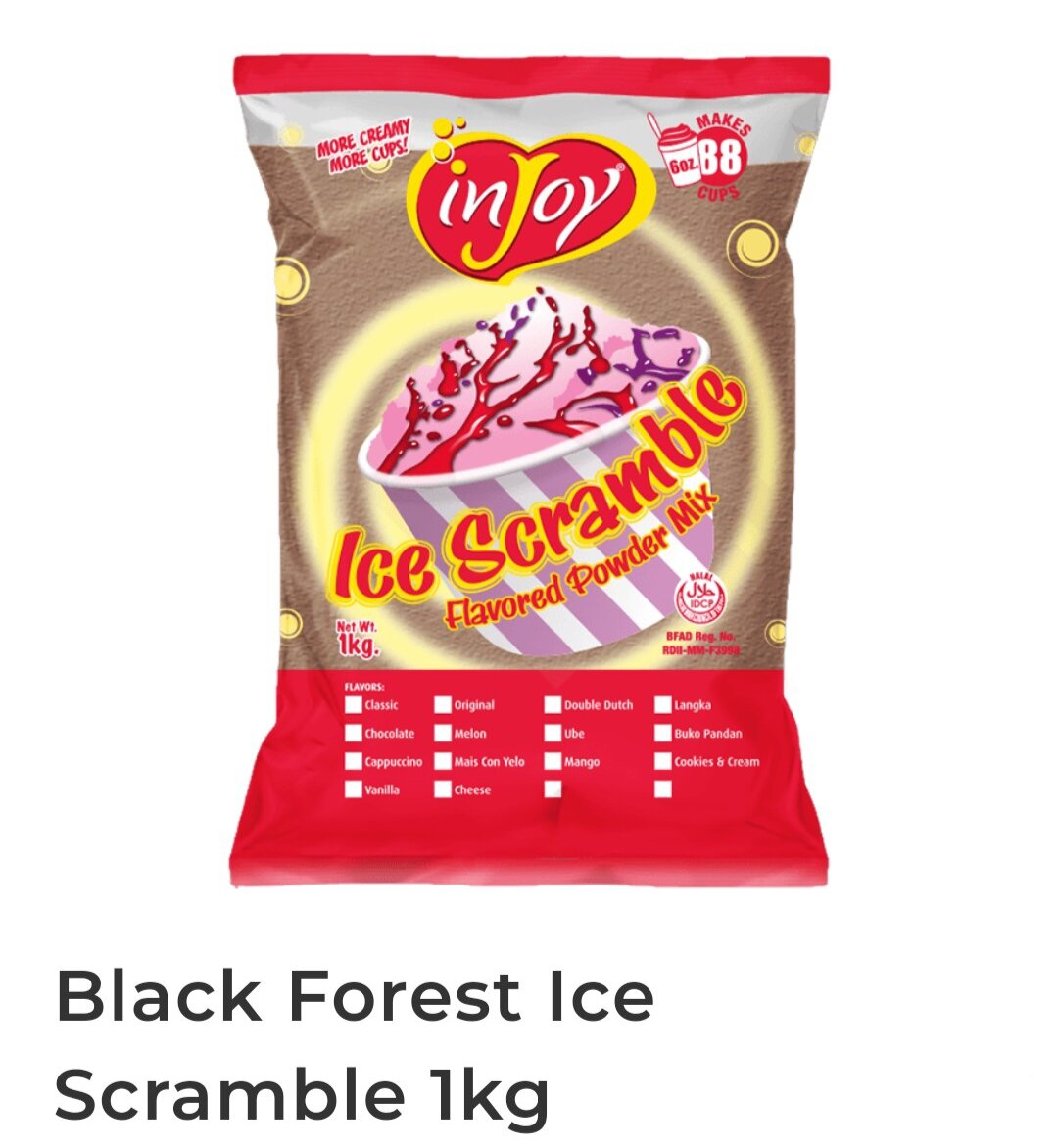 Injoy Black Forest Ice Scramble 1 kg | Lazada PH