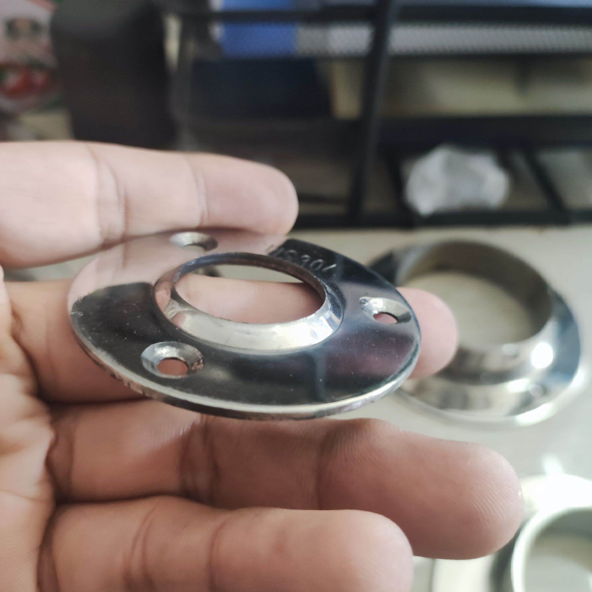 Stainless 304 Thick Escutcheon/Flange Plat/End Post 19mm-100mm 3/4inc ...