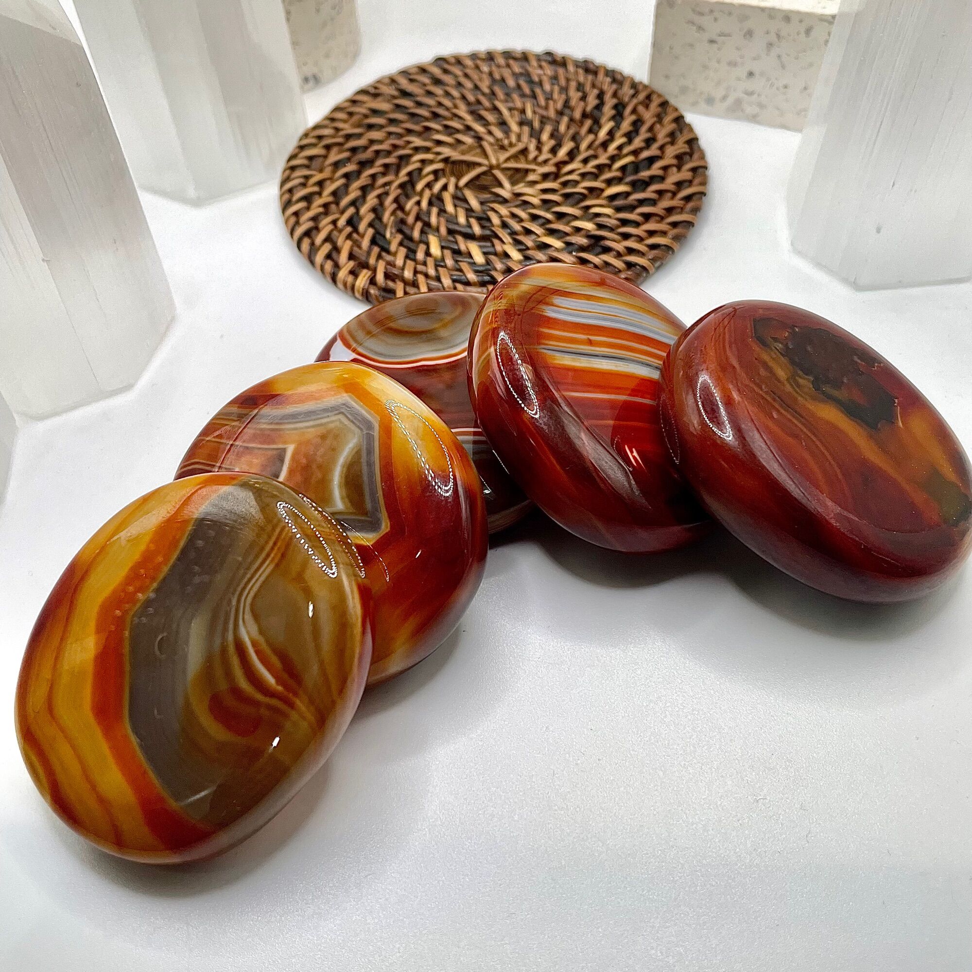 Sardonyx Palm Stone 1pc | Lazada PH