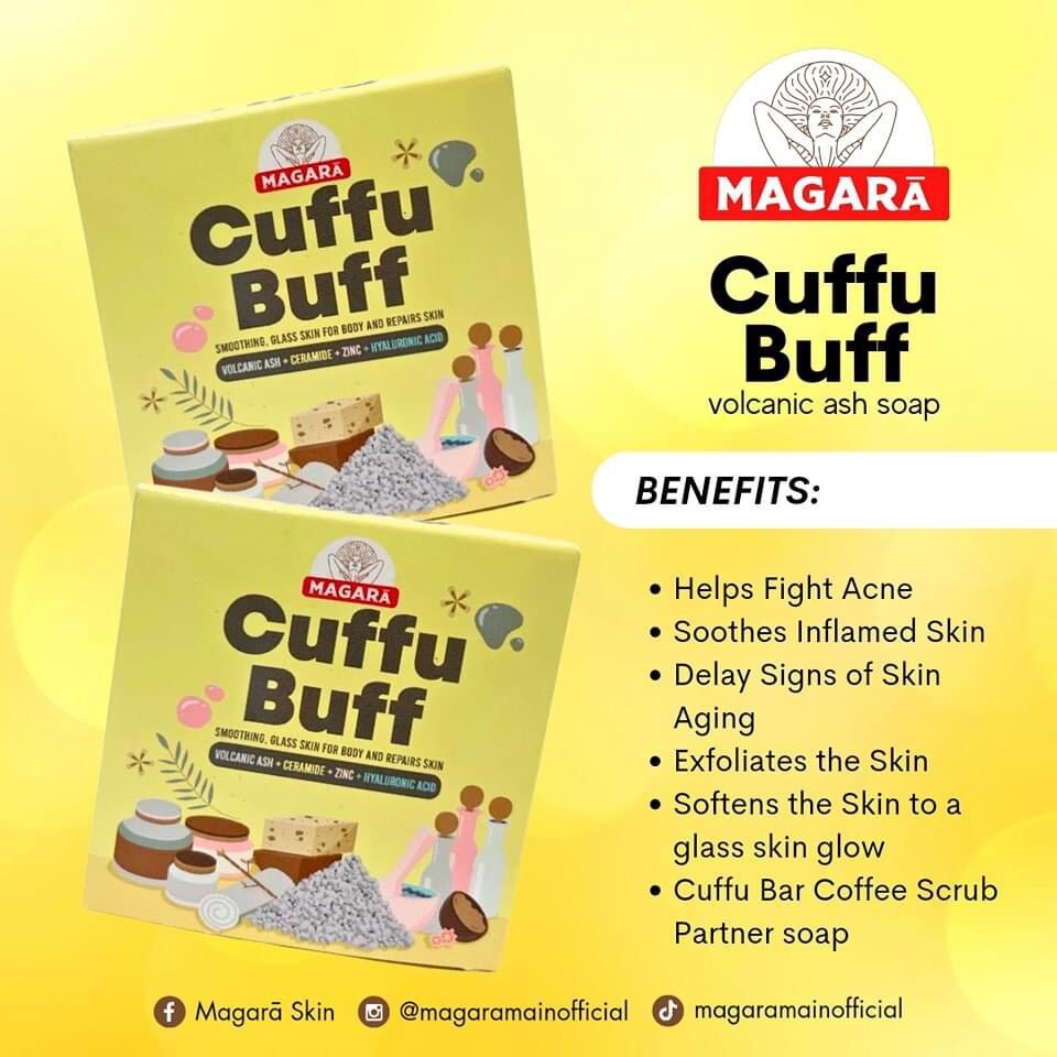 Cuffu Bar Coffee Scrub Soap Cuffu Buff Volcanic Ash Soap Lazada Ph