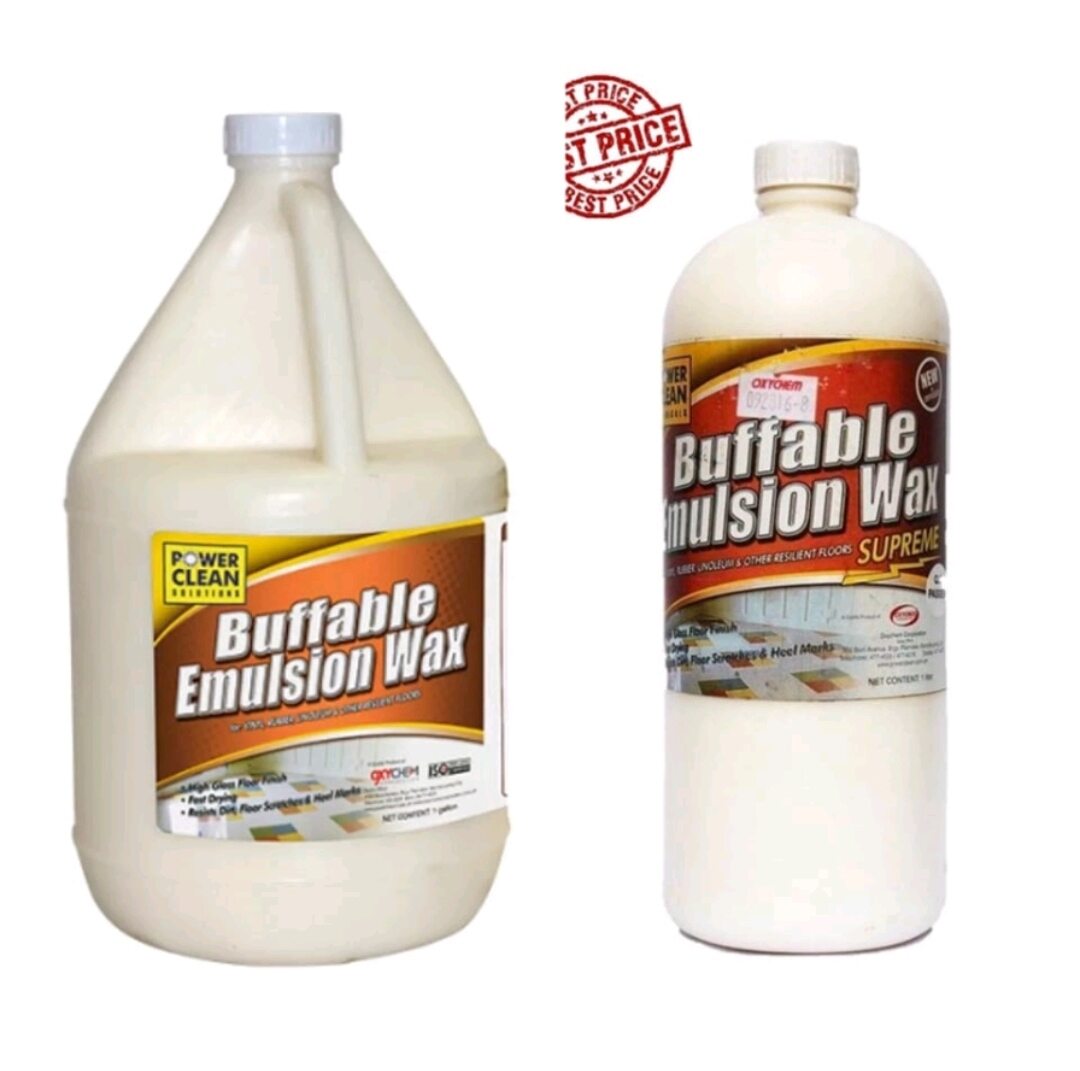 BUFFABLE EMULSION WAX REGULAR | liquid emulsion floor polish blended ...