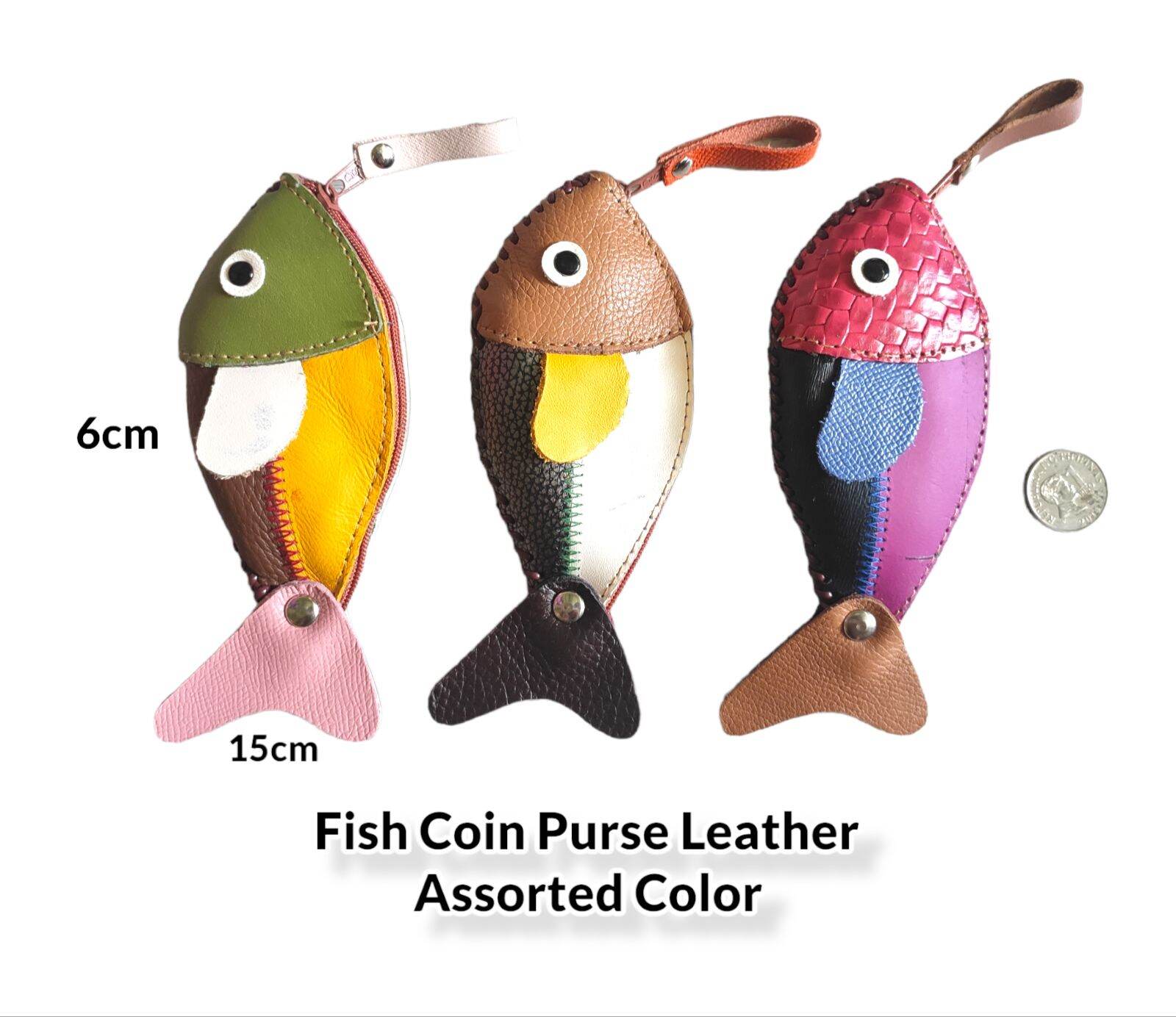 Wallet Fish Coin Purse Original Leather | Lazada PH
