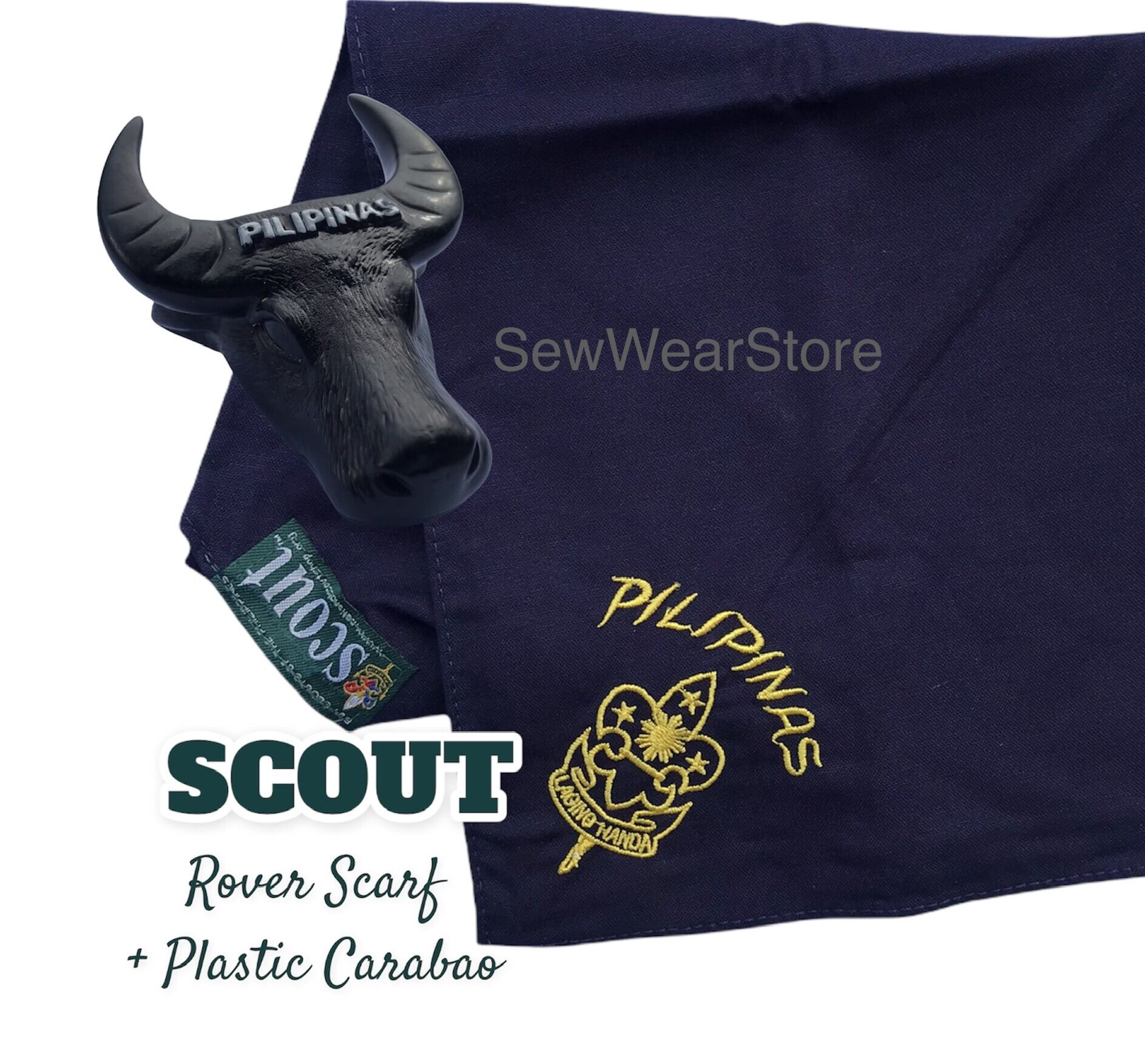 Official Scout scarf Neckerchief Carabao Slide Adult Rover Senior ...