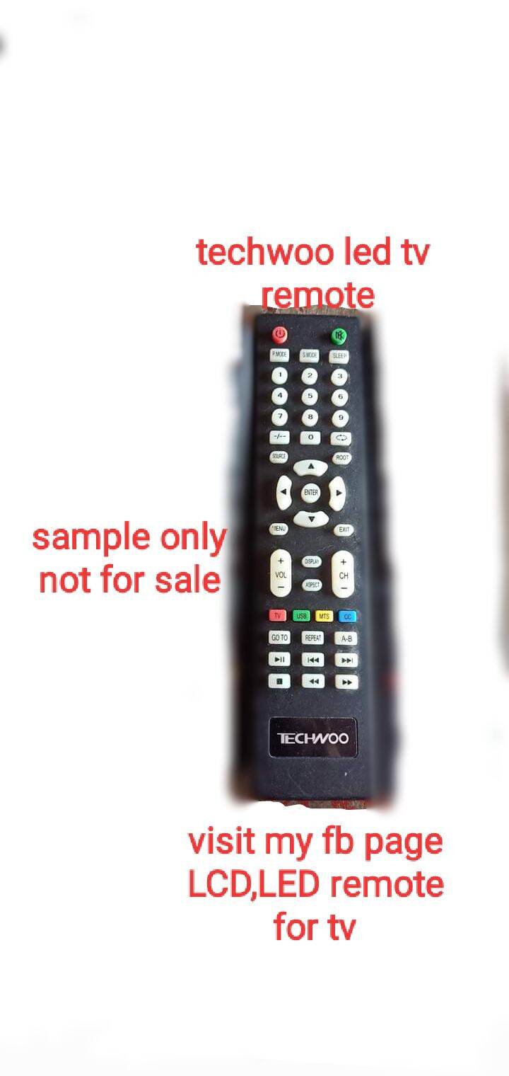 techwoo LED TV remote,100%na gagana sa tv mo | Lazada PH