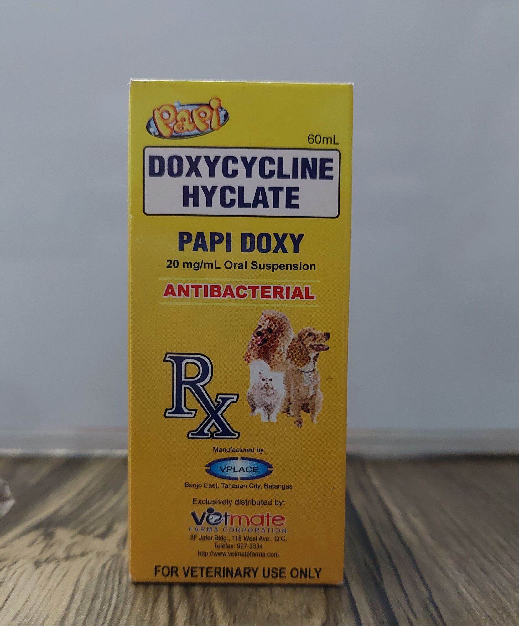 PAPI DOXY ORAL SUSPENSION FOR DOGS & CATS 60ml | Lazada PH