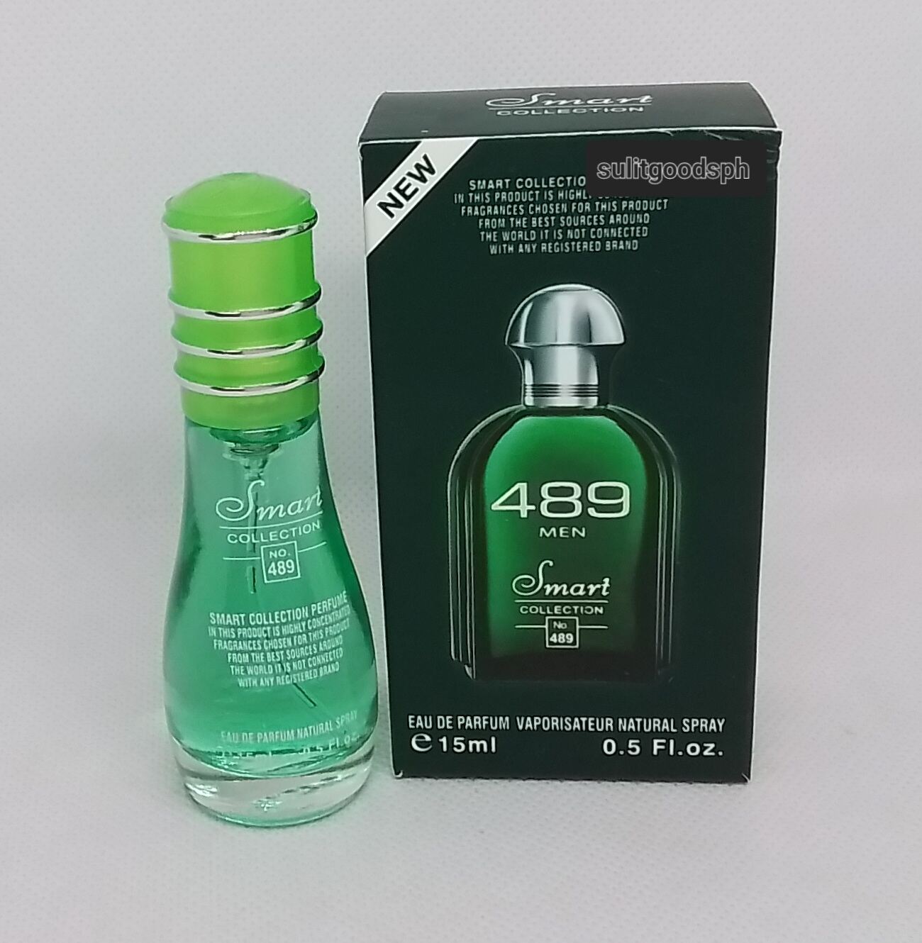 SMART COLLECTION PERFUME NO. 489 FOR MEN 15 ML EDP | Lazada PH