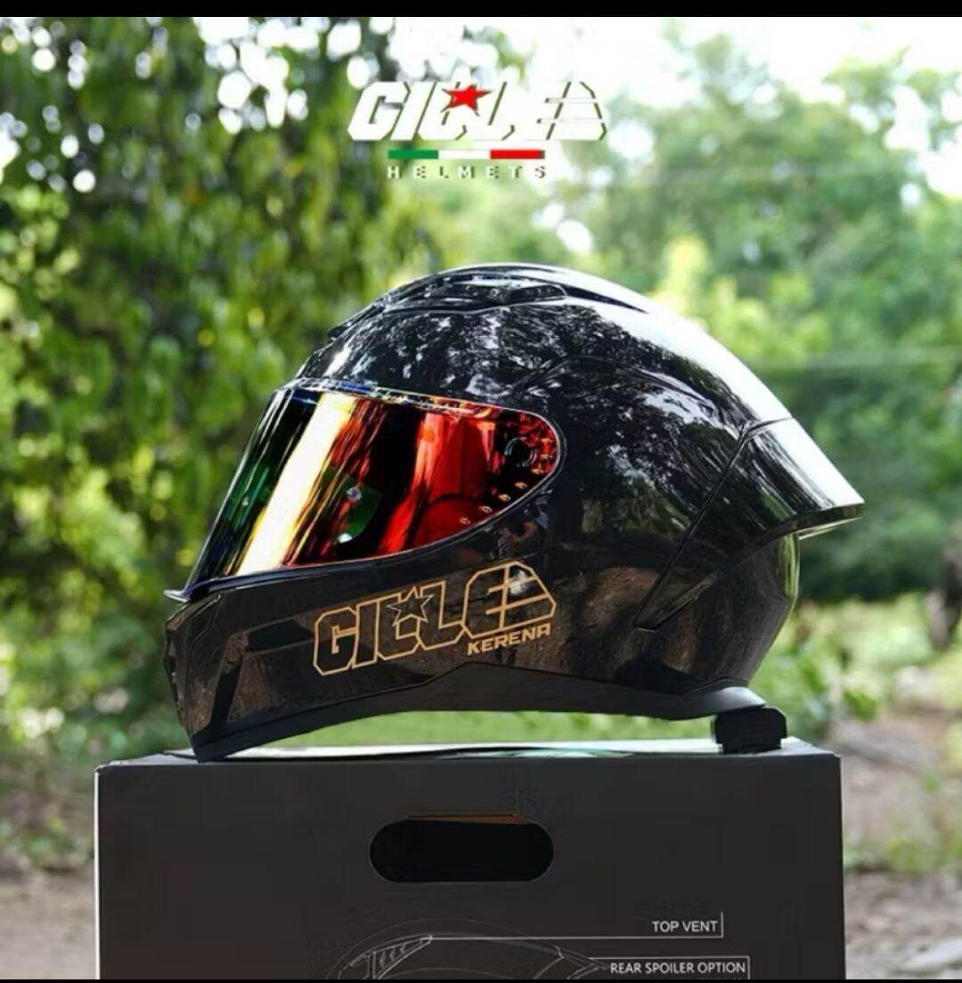 GILLE KERENA NEW MODEL SINGLE VISOR FULL FACE WITH LOT OF FREEBIES ...