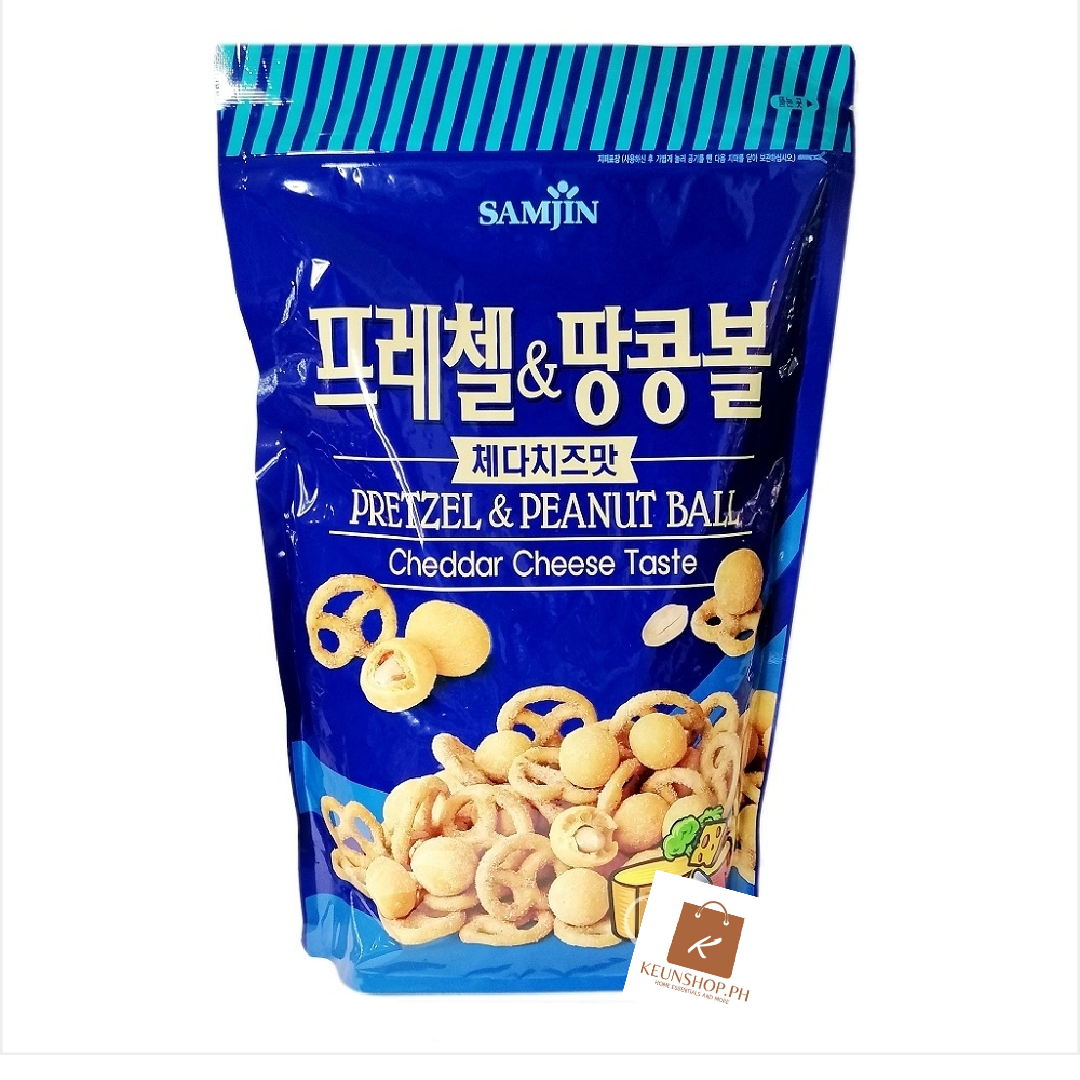 Sanjin Cheddar Cheese Taste Pretzel & Peanut Ball 750g | Lazada PH