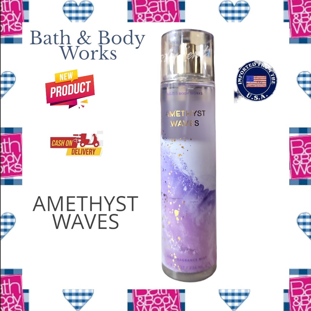 Bath & Body Works Amethyst Waves Fine Fragrance Mist 236ml | Lazada PH