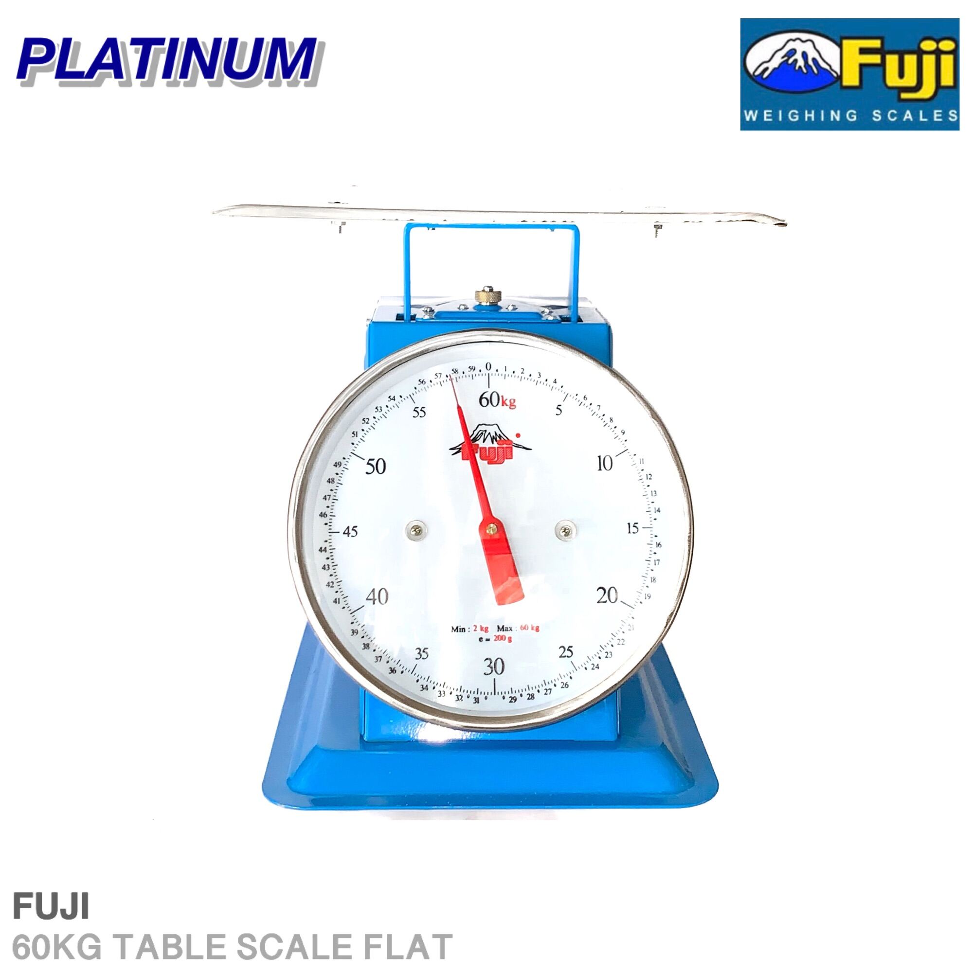 Fuji | 60kg Weighing Scale | Industrial Market Table Scale | Flat Top ...