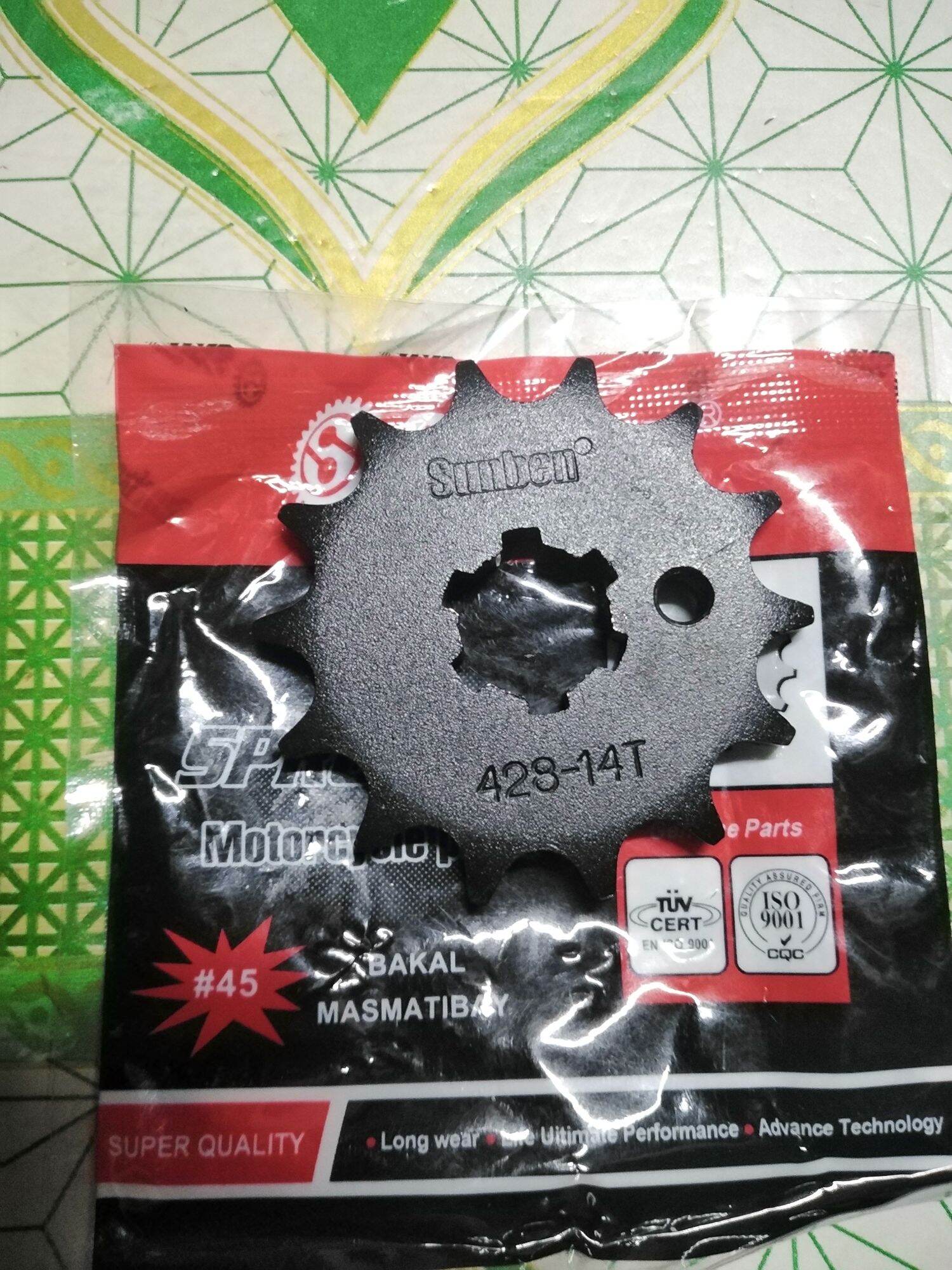 Engine sprocket for yamaha YTX, STX, RS 110, Sniper 135/150,155 | Lazada PH