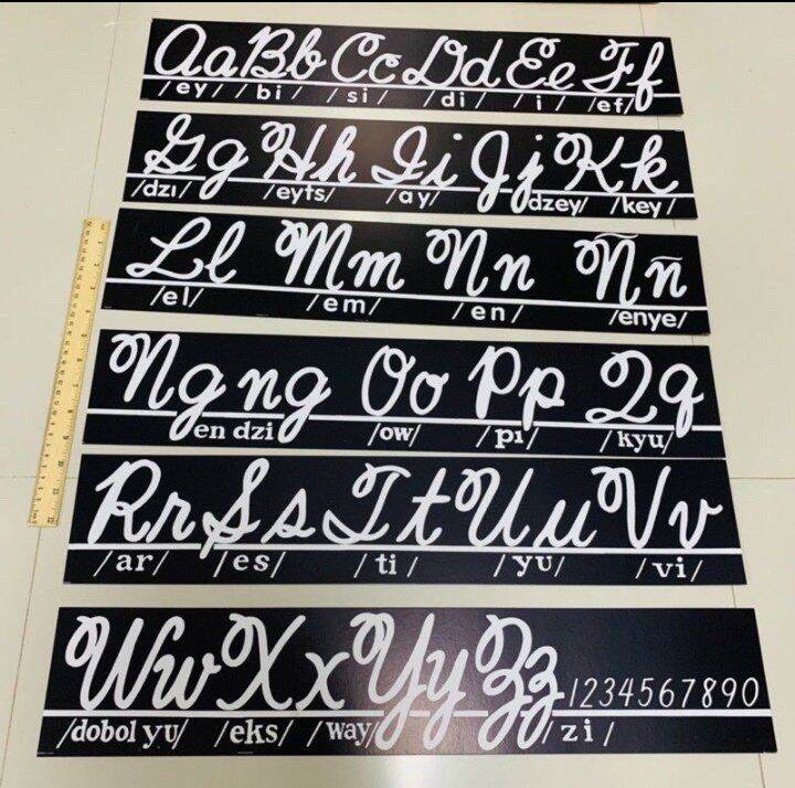 Alphabet letter cursive and bug Letter | Lazada PH