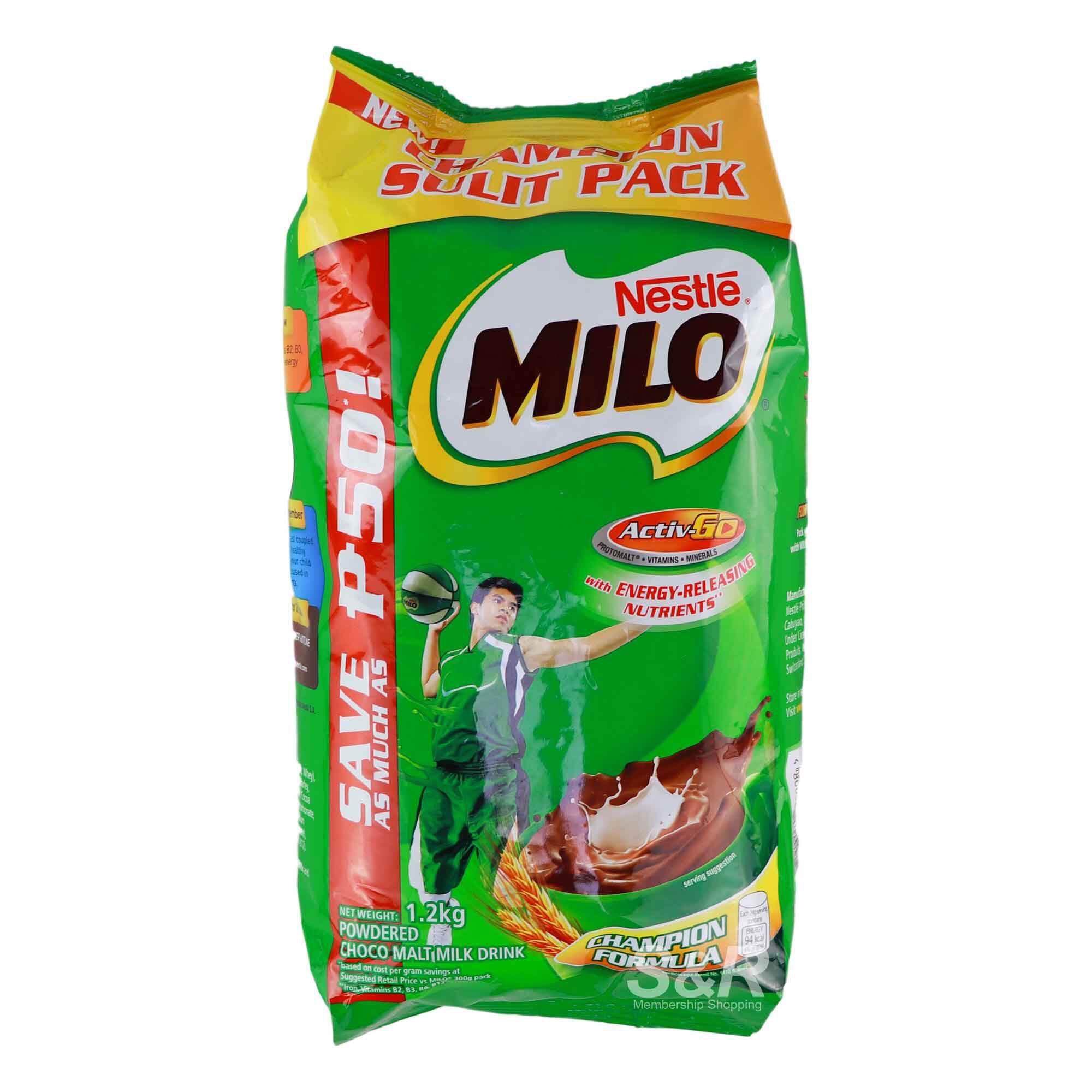 Milo Powdered Chocolate Malk Drink 1.2kg | Lazada PH