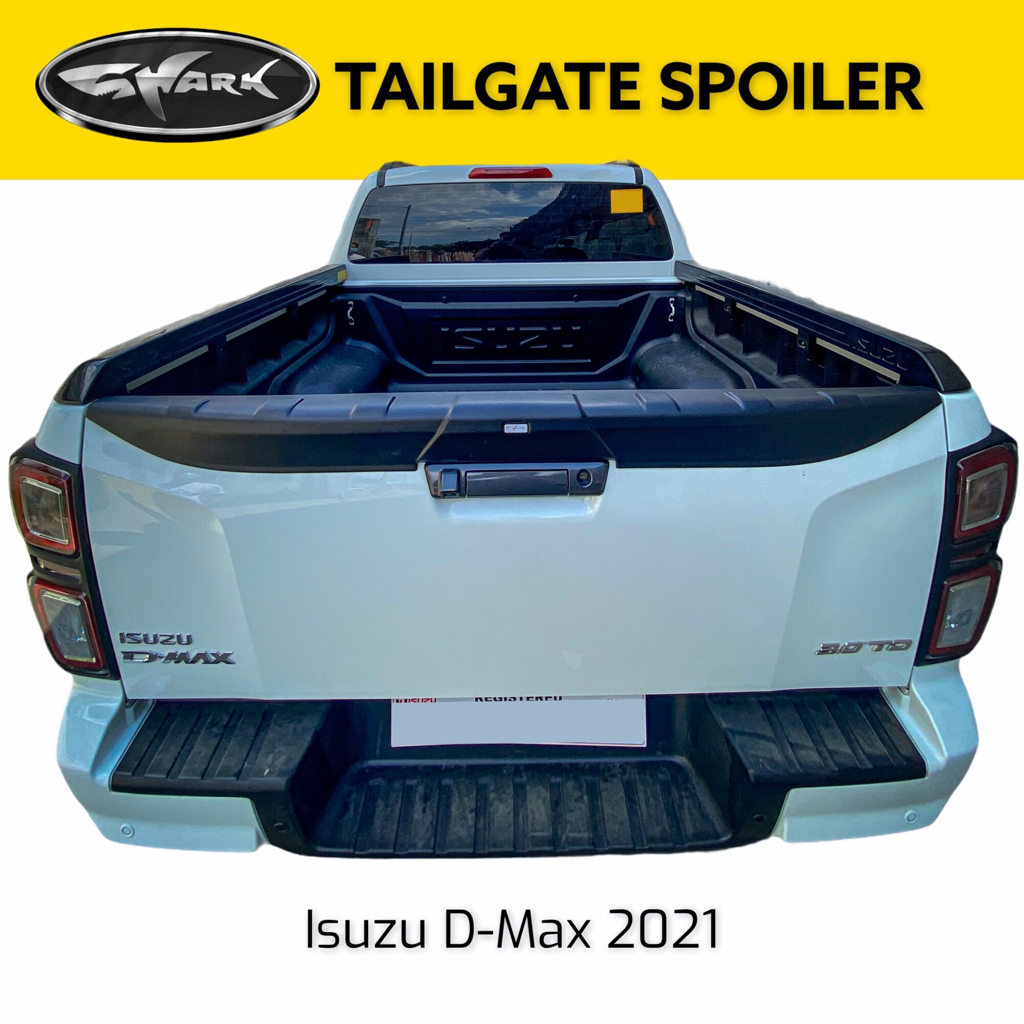 Tailgate Spoiler for the all new Isuzu D-max 2021 - 2022 | Lazada PH
