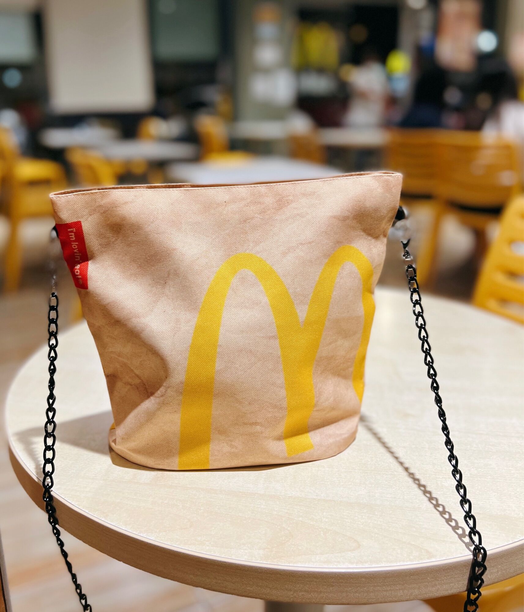 mcdo / starbucks chain sling bag / crossbody bag | Lazada PH