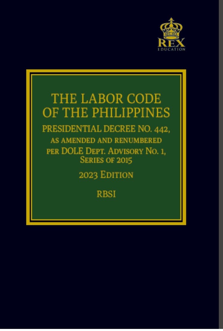 CODAL-THE LABOR CODE OF THE PHILIPPINES 2023 | Lazada PH