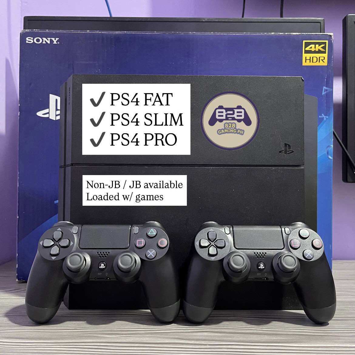 PLAYSTATION 4 PS4 CONSOLES (Phat, Slim, Pro) | Lazada PH
