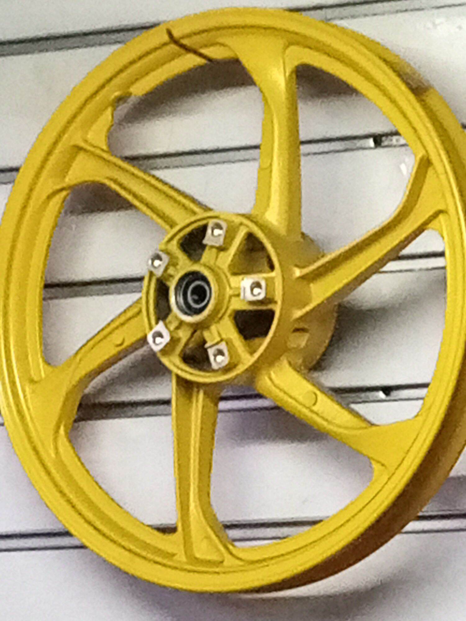 mags wheel rim set sniper 150 w/ bearing size GOLD 1.6 front 1.8 rear ...