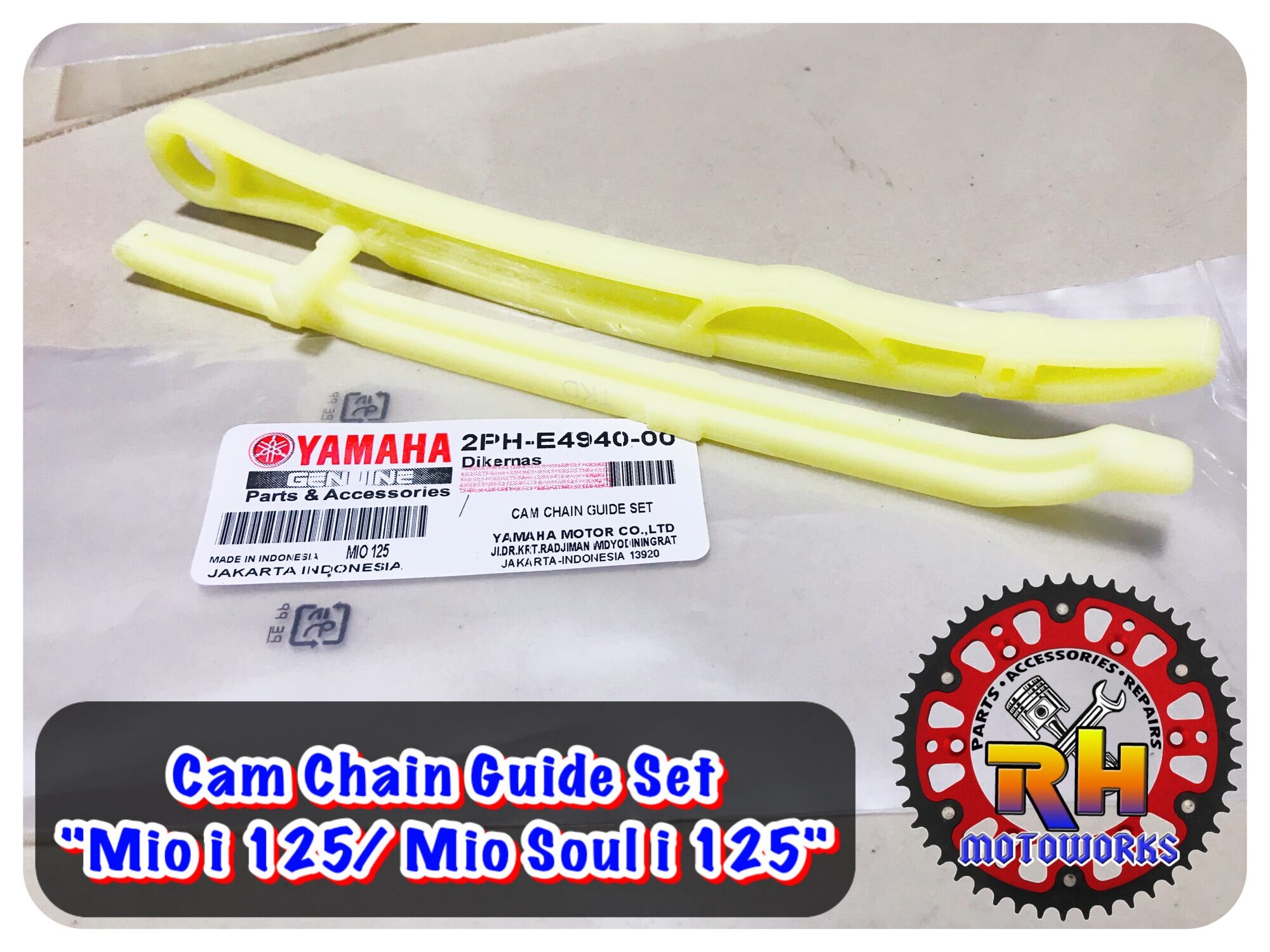 Mio i 125/ Mio Soul i 125 Cam Chain Guide Set (2PH-E4940-00) YAMAHA ...