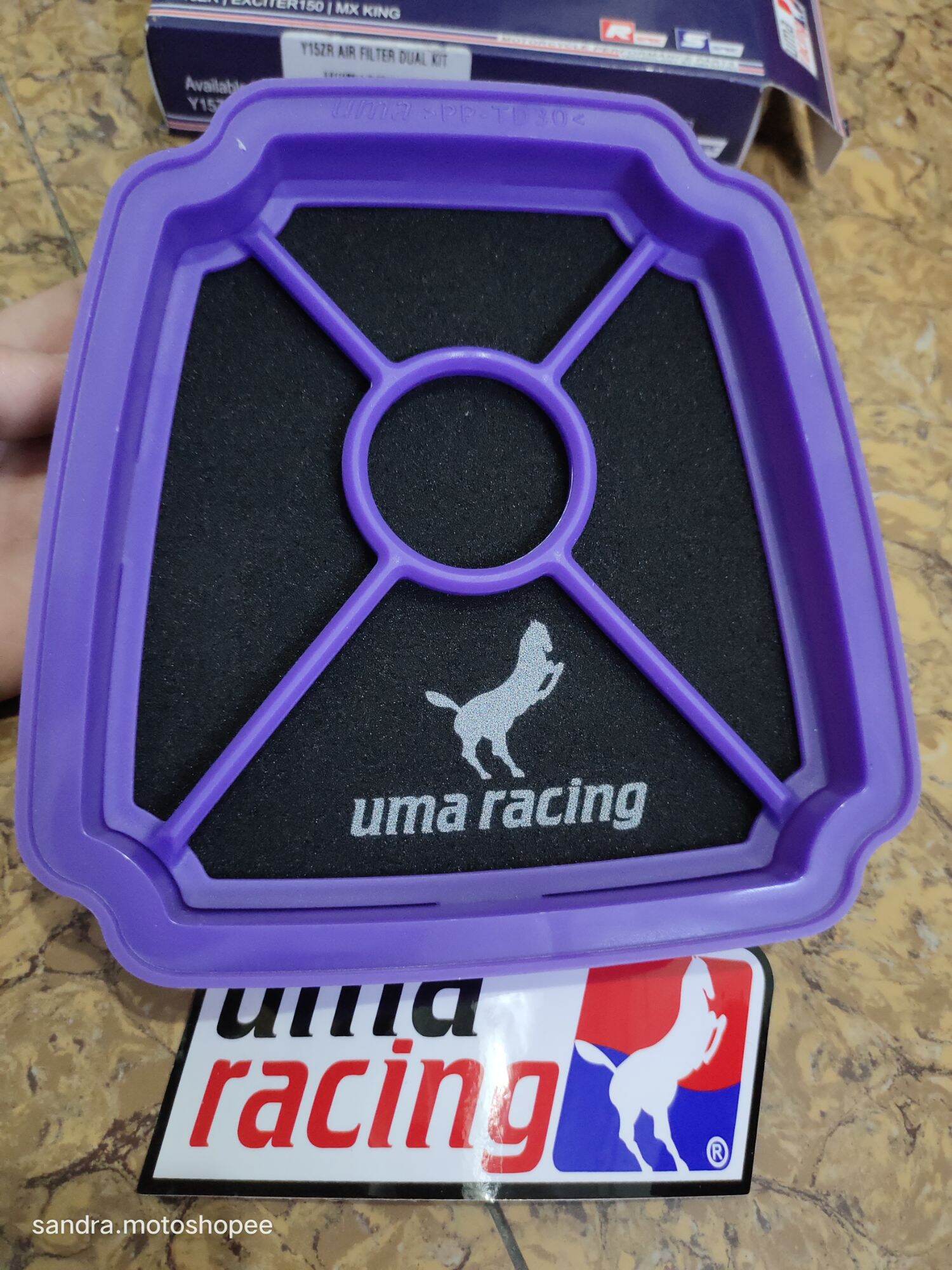 Air Filter Dual Kit for Y15Zr/mxking/exciter 150 | Lazada PH