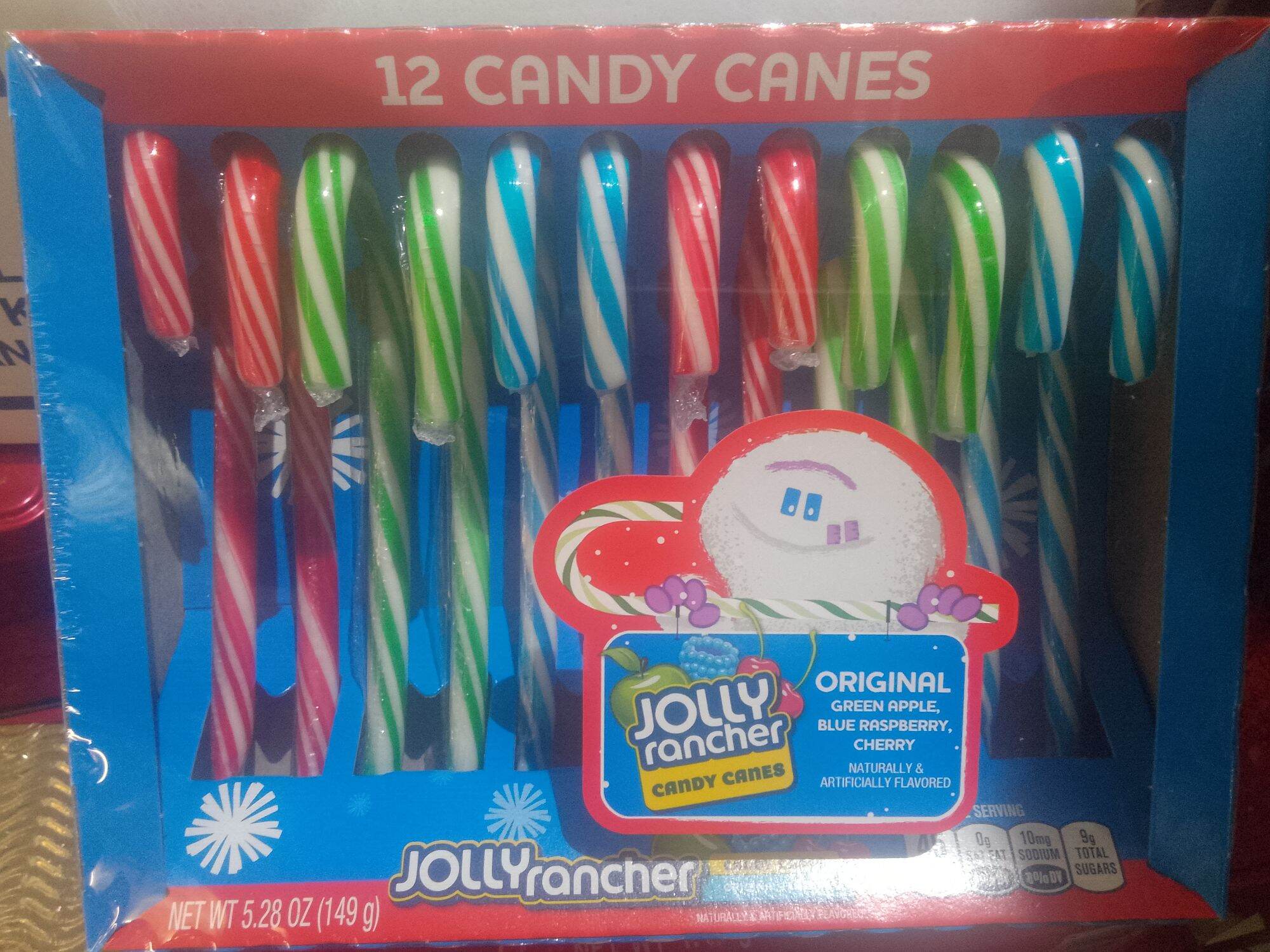 Jolly Rancher Candy Canes Flavors