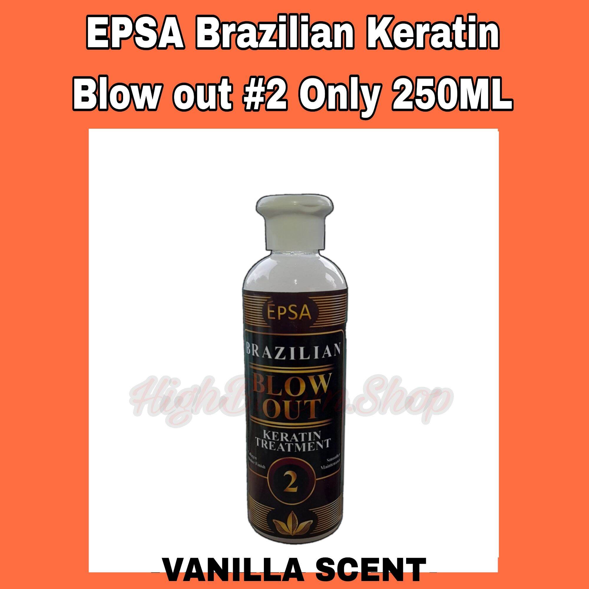 EpSA NEW & IMPROVE BRAZILIAN KERATIN BLOWOUT #2 Vanilla Scent | Lazada PH