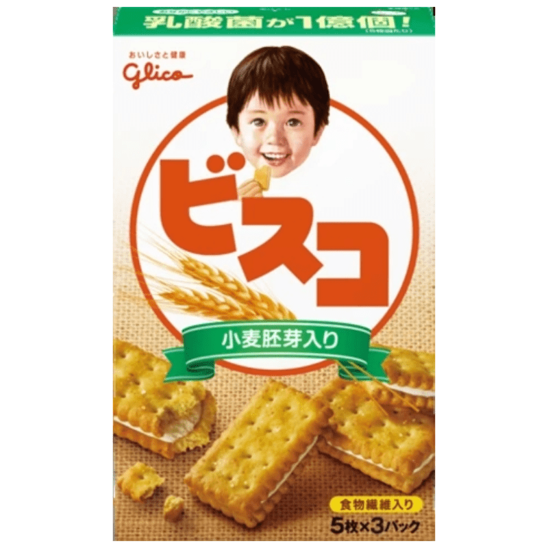 Japanese Solid Fruit Glico Lactic Acid Bacteria Sandwich Cake with Diet ...