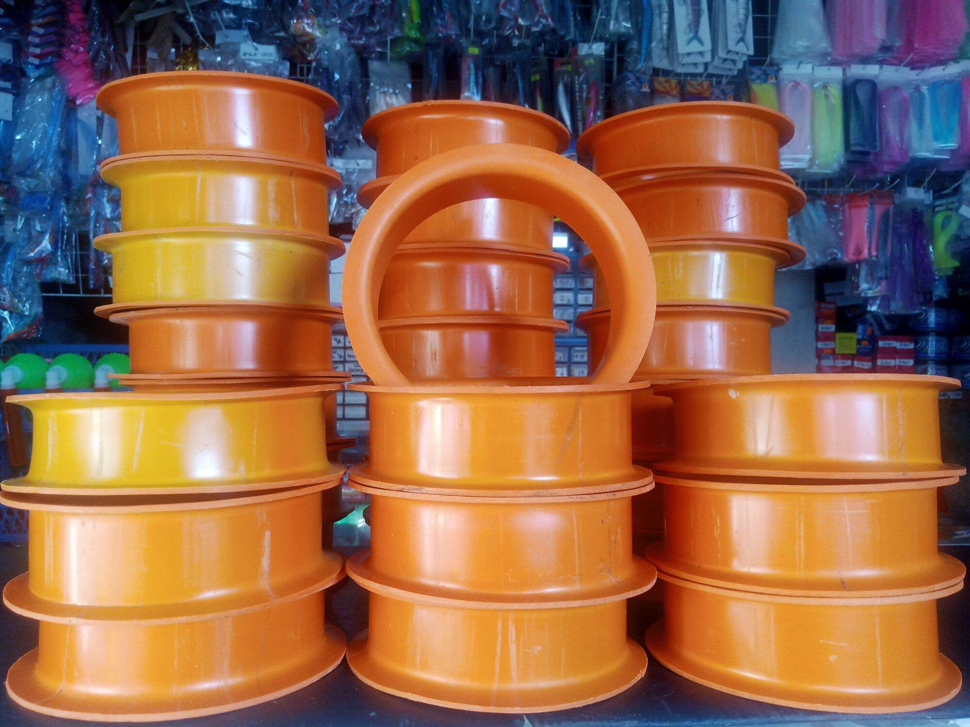 PVC HAND REEL / PVC FISHING NYLON SPOOL (Heavy Duty Long Lasting ...