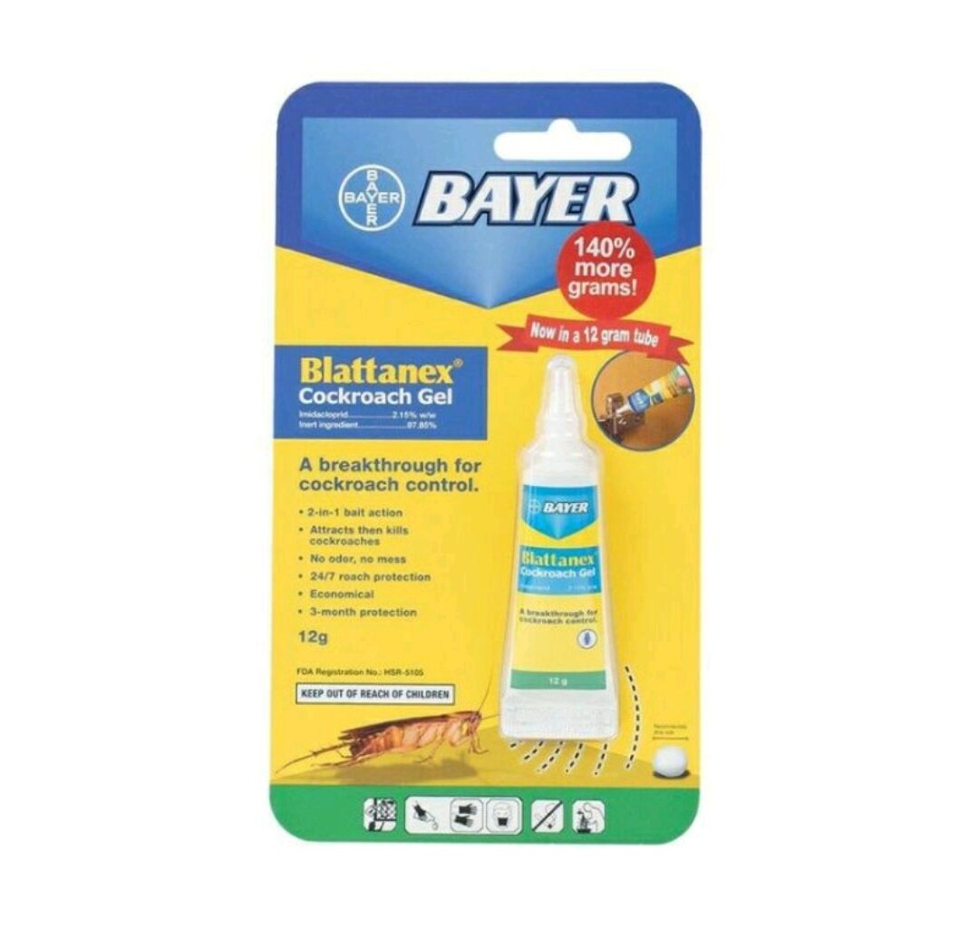 Bayer Blattanex COCKROACH GEL 12g | Lazada PH