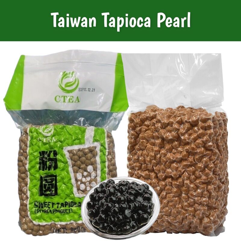 Taiwan Tapioca Pearl Toppings / Sinkers For Milk Tea And Other ...