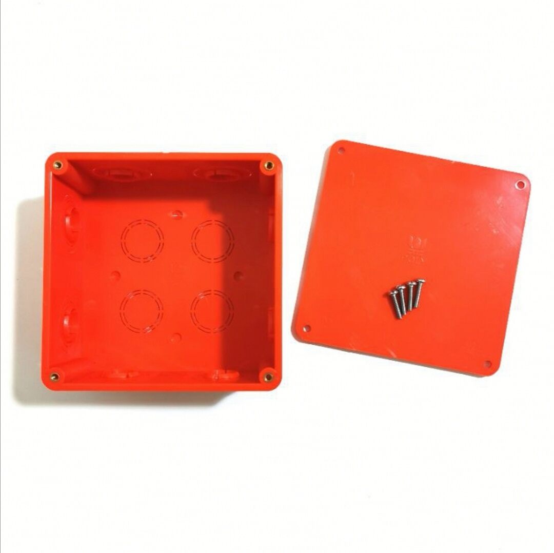 PVC Orange Square Utility Junction Box | Lazada PH