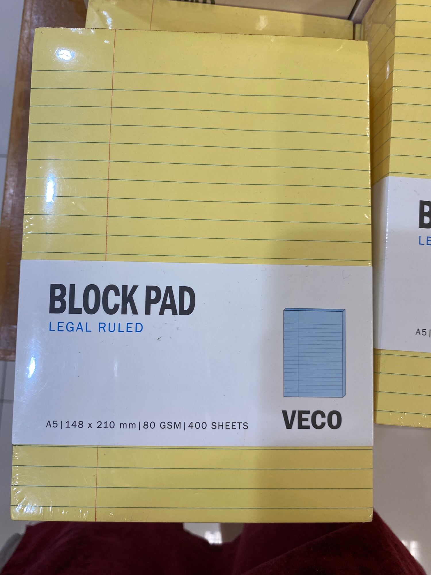 Veco Block Pad Legal Ruled 400sheets | Lazada PH