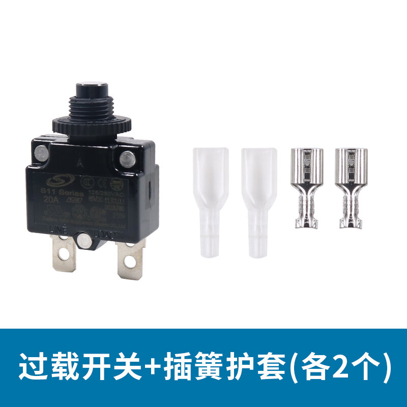 Fiberglass Power Thermal 15A Overload 5A Overcurrent Switch Protector ...