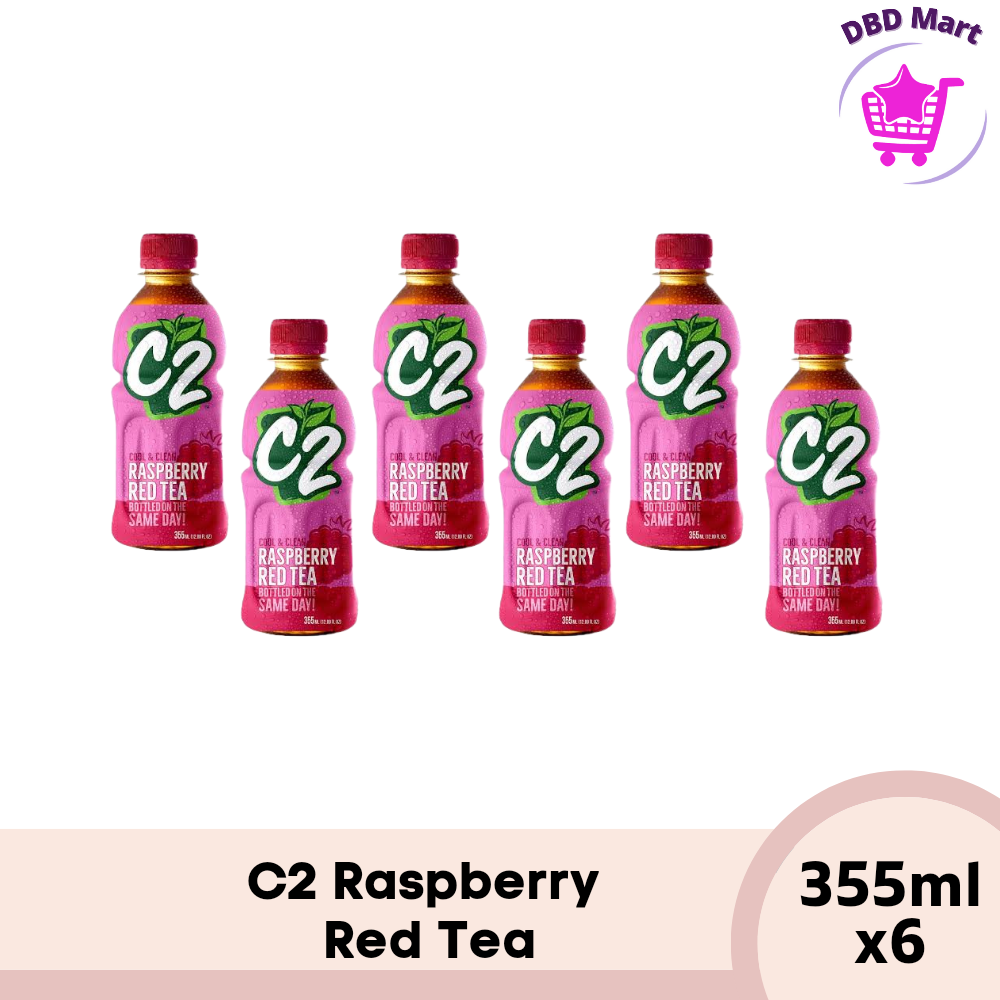 C2 Raspberry Red Tea 355ml x6 | Lazada PH
