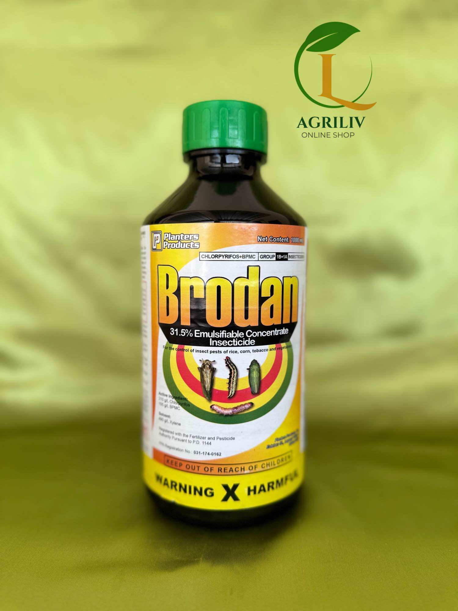 Brodan 31.5 EC Insecticide (500ml/1000ml) - Planters Product | Lazada PH
