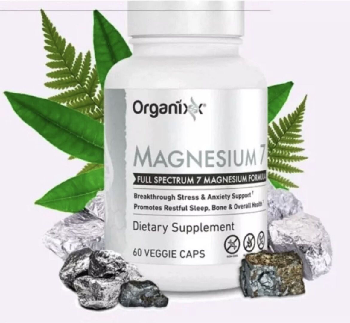 ORGANIC MAGNESIUM 7 - Help Deep Sleep, Rest, Relaxation, Reduce Stress ...