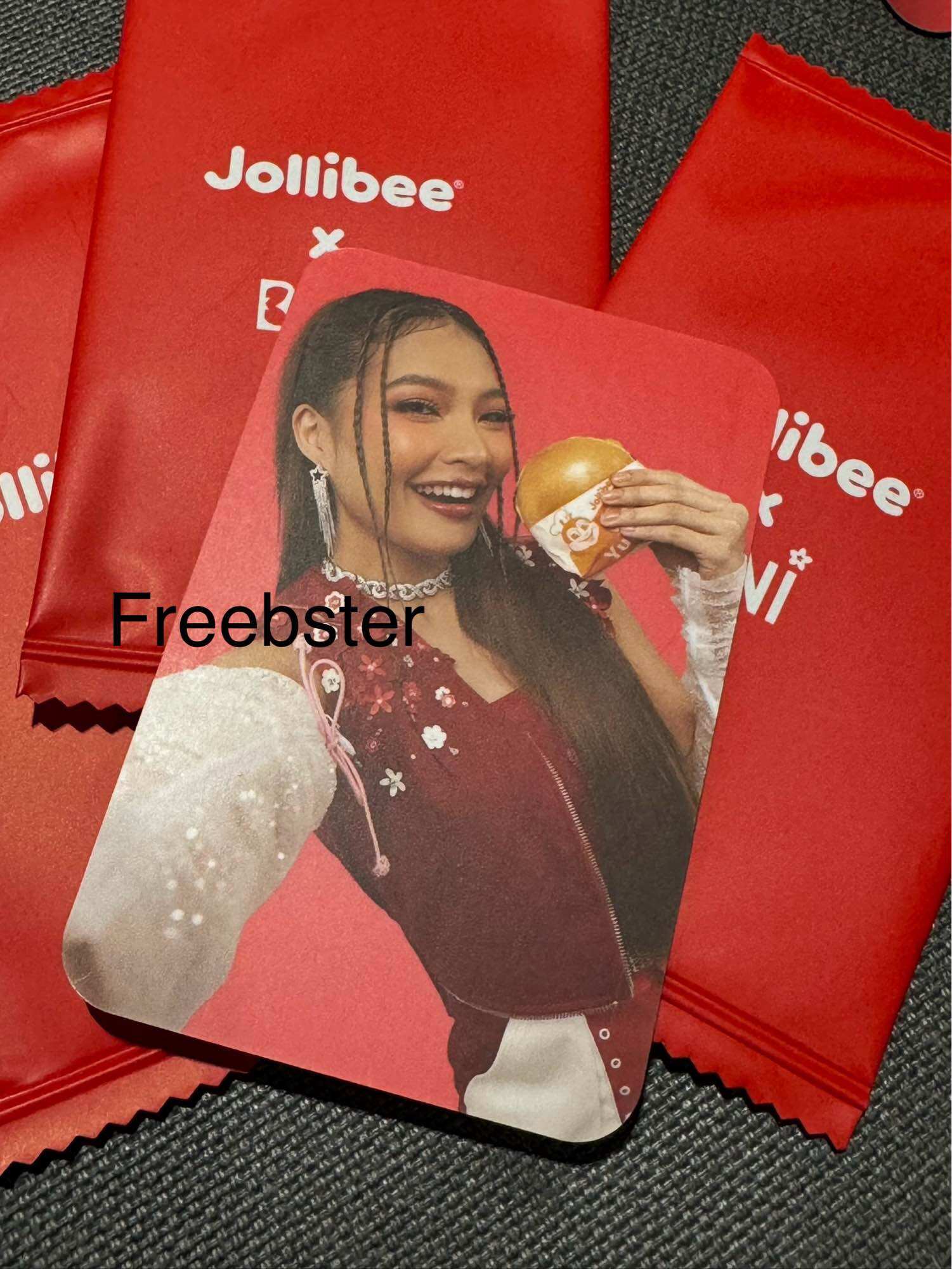 [Original] Jollibee X Bini Photocard (Jollibee Bini Photocard ...