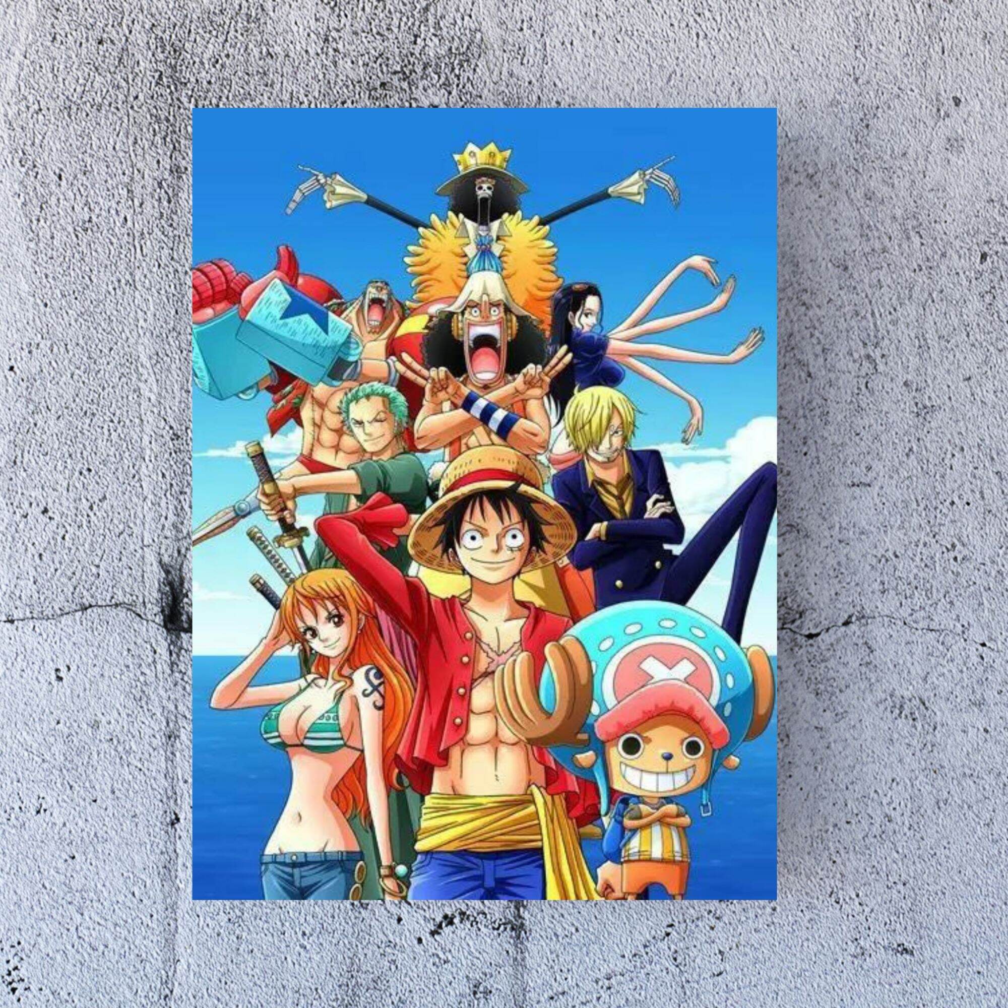 One piece A4 Size Wallpaper Poster | Lazada PH