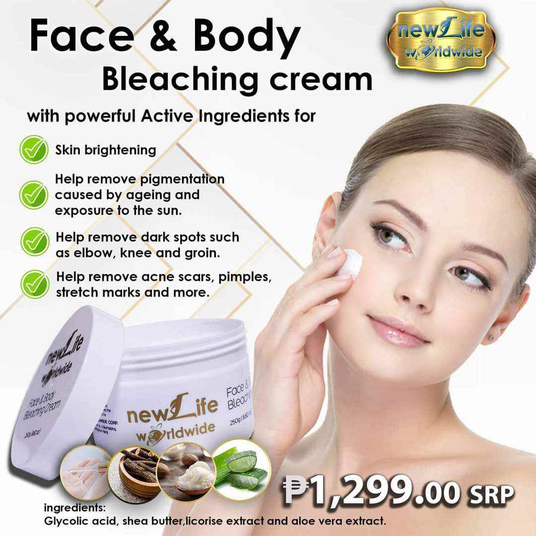 Newlife Worldwide Face and Body Cream | 250mg | Lazada PH