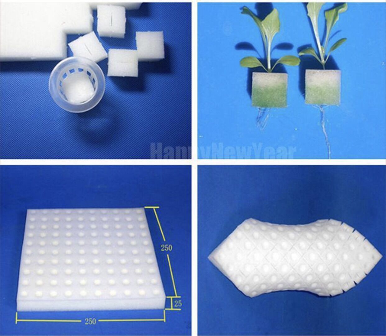 Horticulture/Hydroponics Foam (100cubes) | Lazada PH