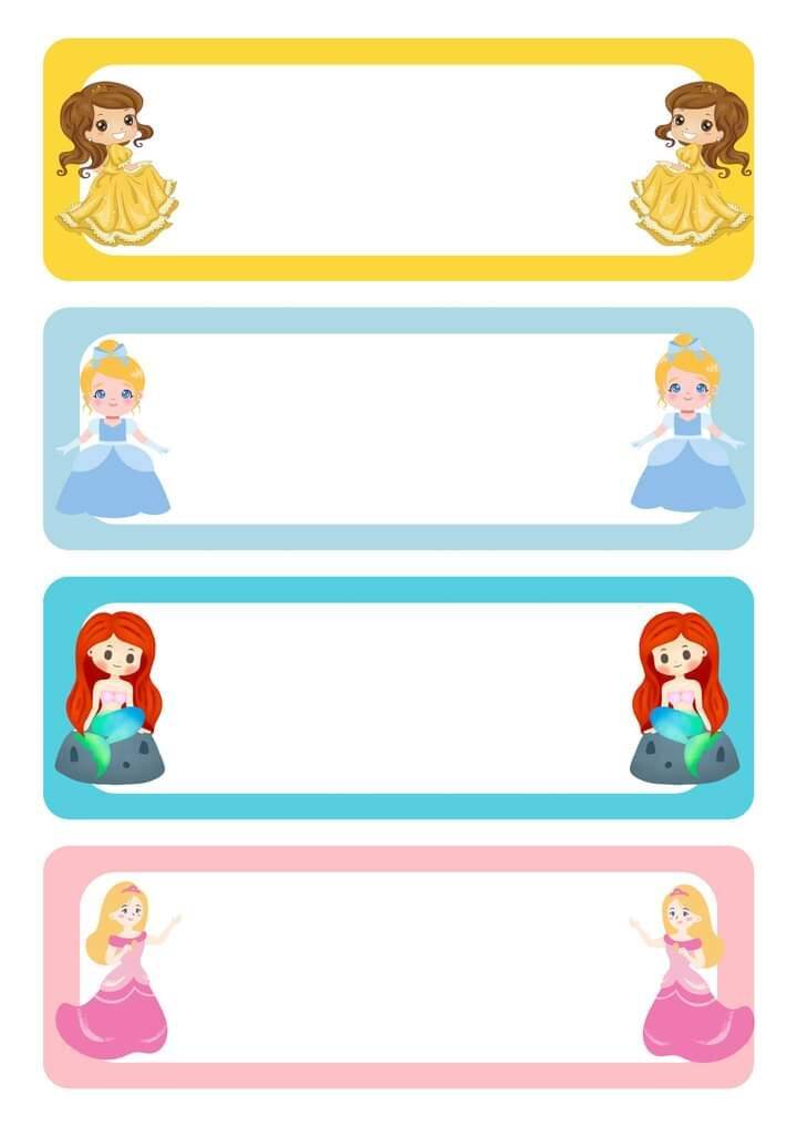 Notebook Subject Sticker label with Free name sticker | Lazada PH