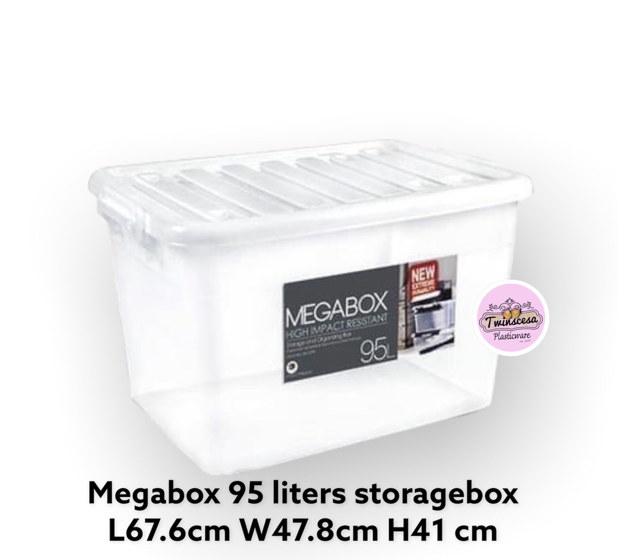 Megabox Mg-698 95-Liter High Impact Resistant Storage Box | Lazada PH