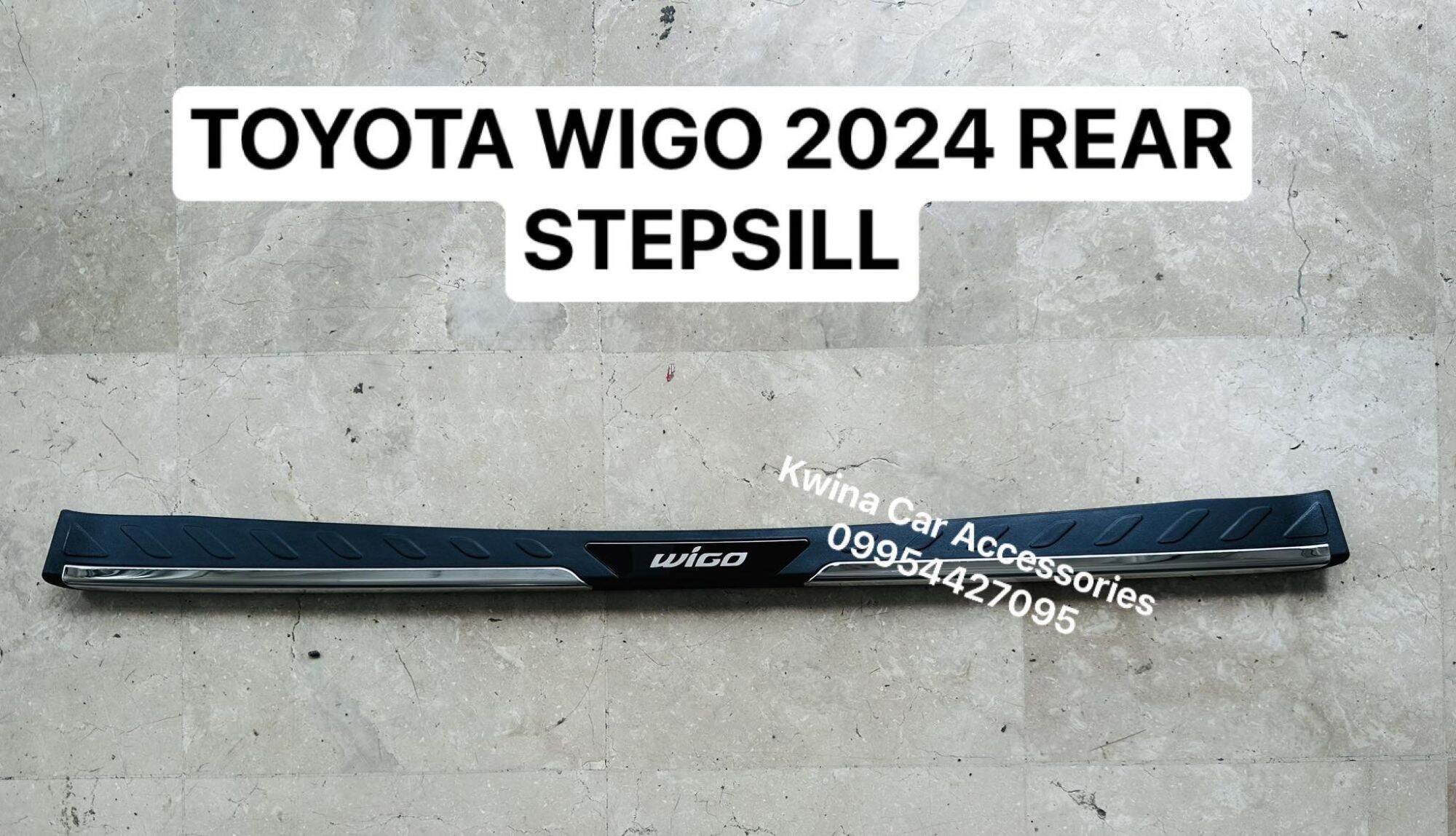 TOYOTA WIGO 2024 REAR STEPSILL (THAILAND MADE) | Lazada PH