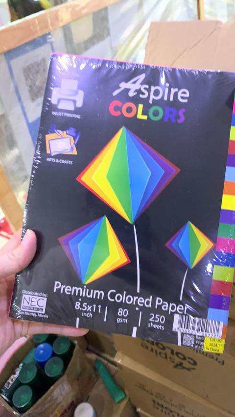 250 Sheets Spectra Color Premium Color Paper Colored Paper 80gsm Short ...
