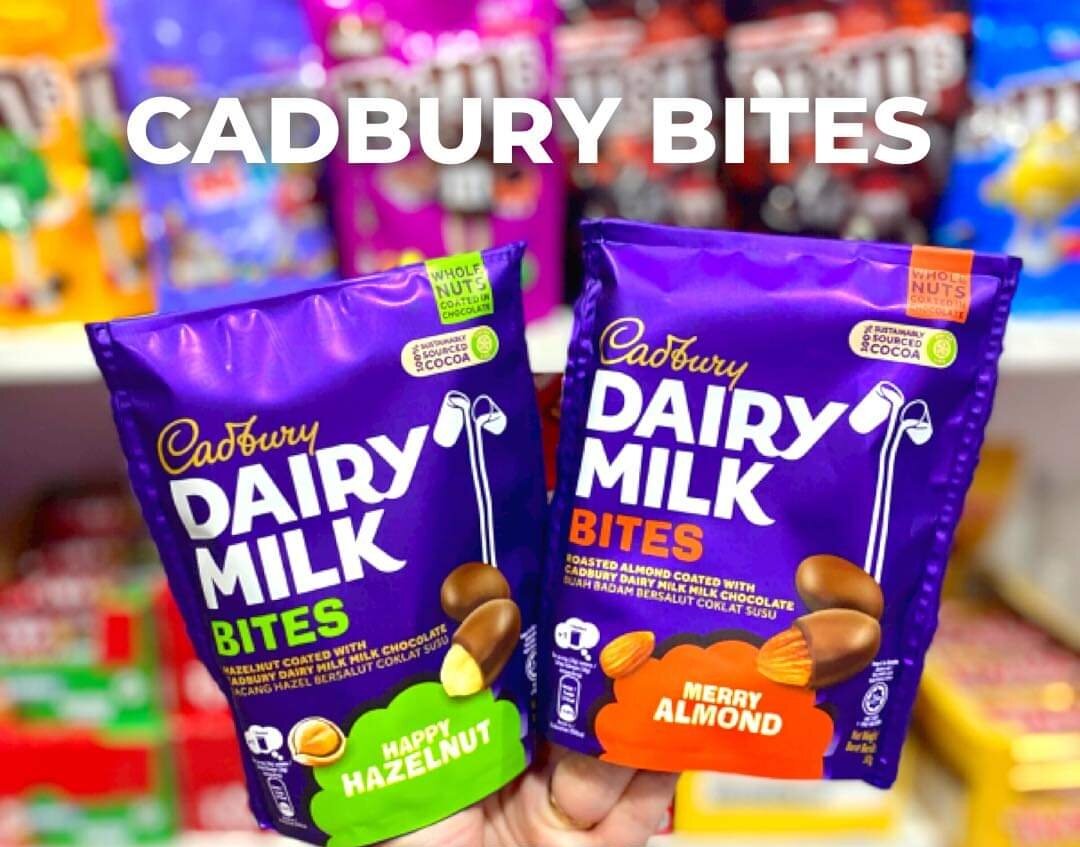 Cadbury dairy milk bites hazelnut or Almond buy 1 take 1 50 grams ...